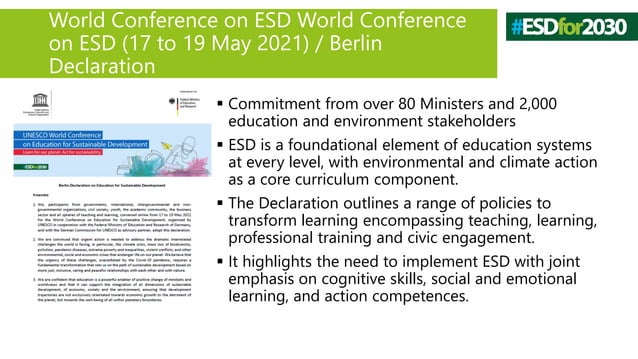 ESD for 2030: Roadmap and Examples in Asia and the Pacific | PDF