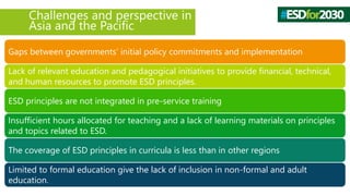 ESD for 2030: Roadmap and Examples in Asia and the Pacific | PDF