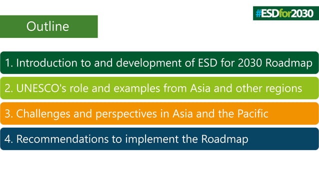 ESD for 2030: Roadmap and Examples in Asia and the Pacific | PDF