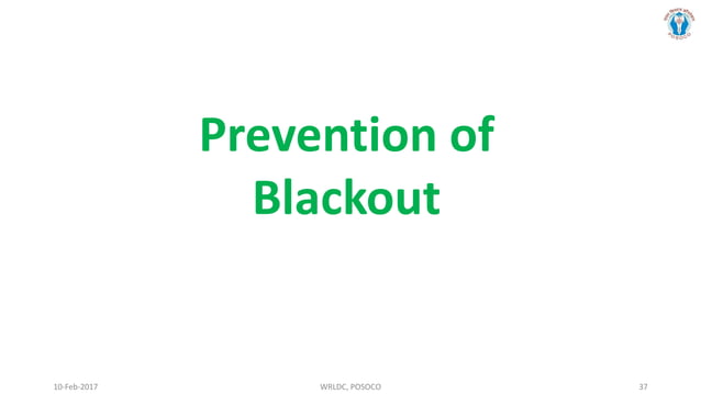 Grid Restoration Challneges and Strategy | PPT