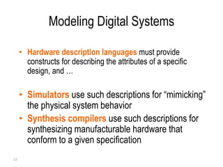hardware description language power point presentation | PPTX