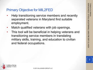 Session 1 - How to use military translator tools / strategies | PPTX
