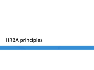 HRBA & Gender Mainstreaming | PPTX
