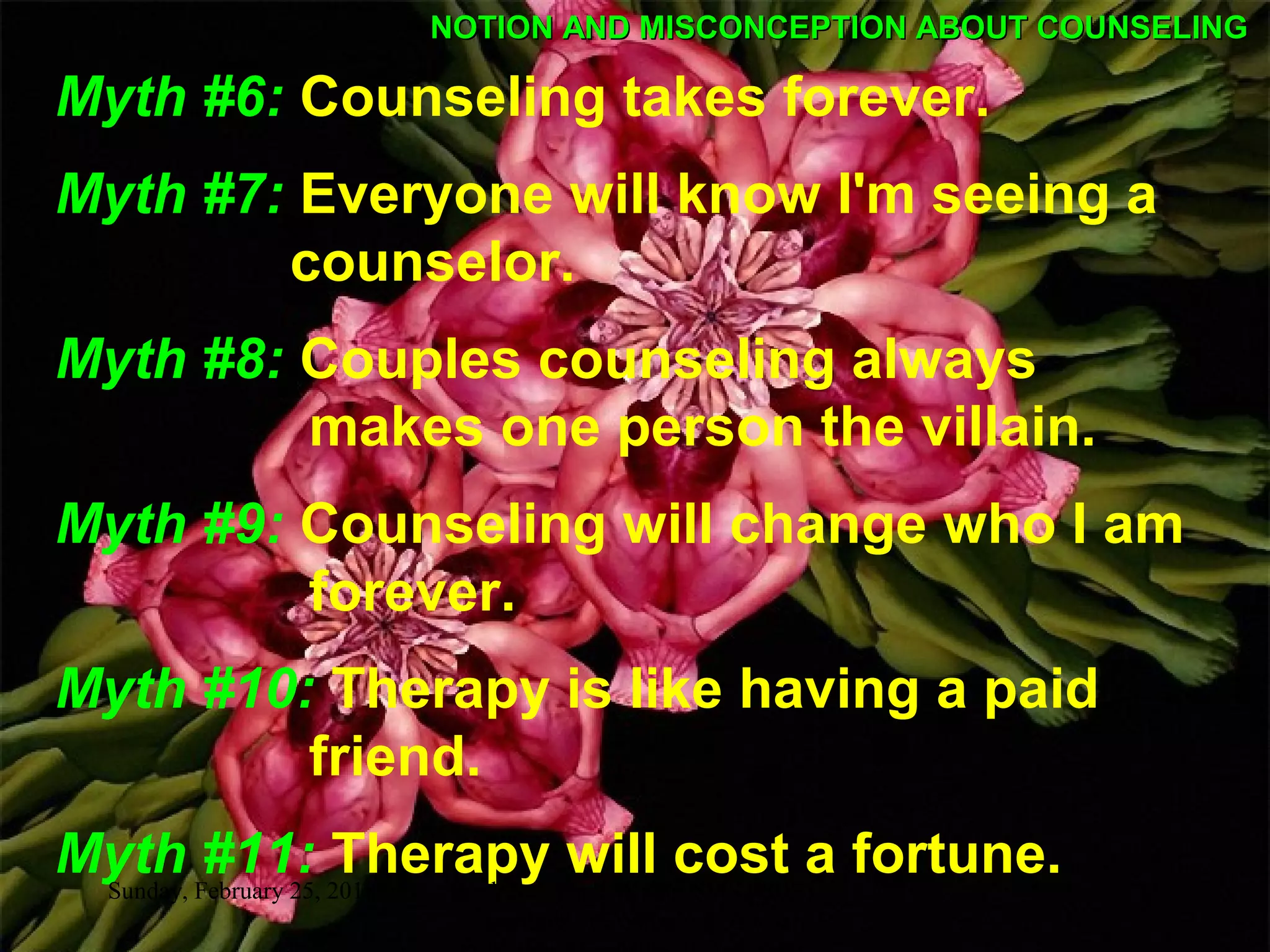 Mental Health Counseling | PPT