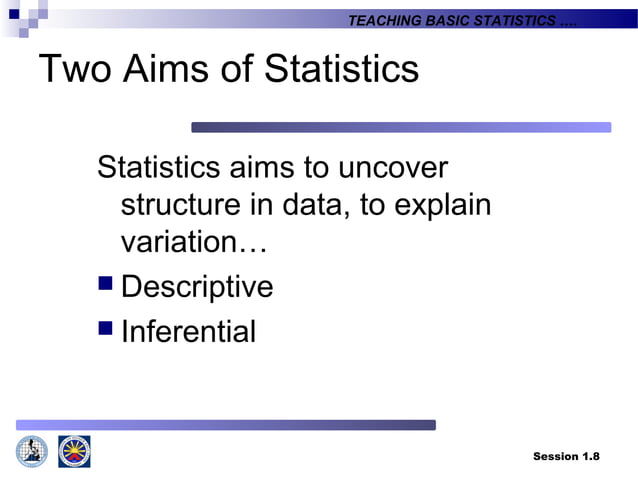Introduction to Statistics and Statistical Inference | PPT