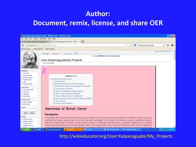 Introduction to Open Educational Resources (OER) | PPT