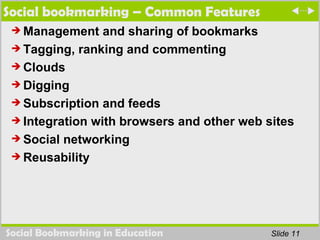 Social Bookmarking in Education | PPT
