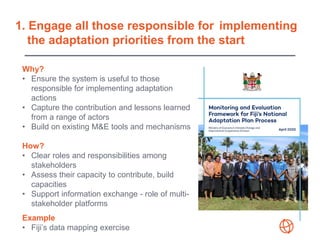 Monitoring & Evaluation of National Adaptation: Key challenges and ...