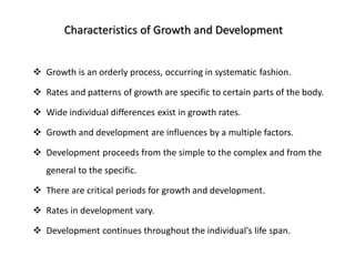 Growth and development In pediatrics medical lecture | PDF