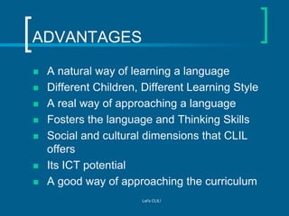 Let's CLIL! Definition. | PDF