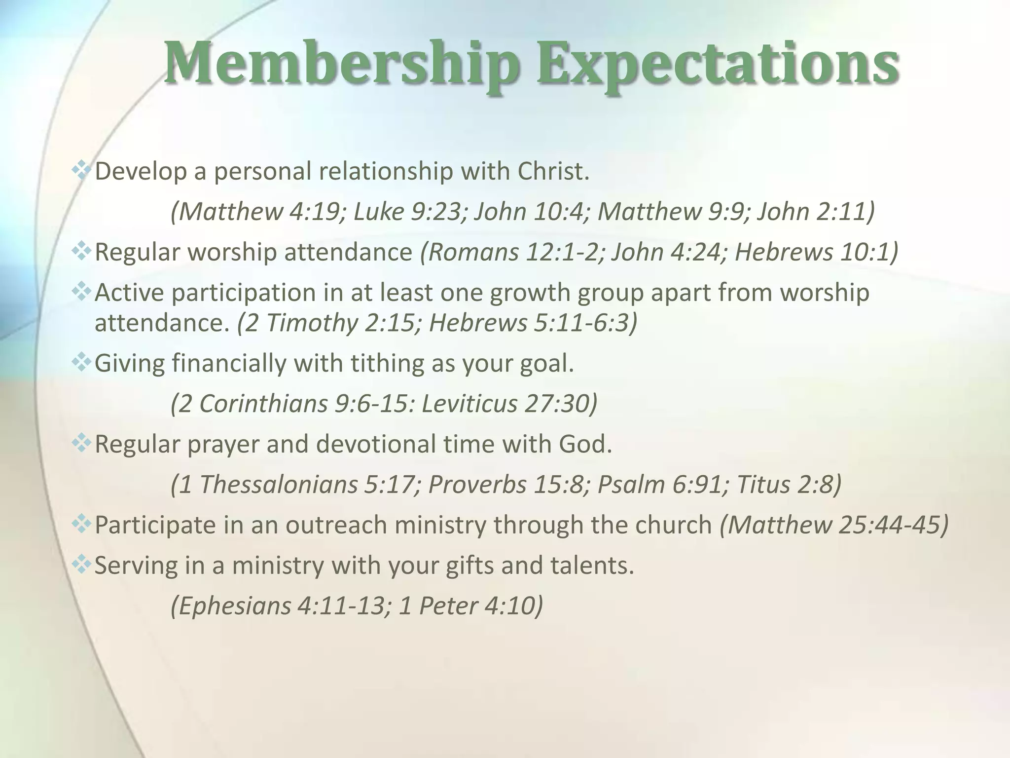 Session 1 Membership 101 | PPTX