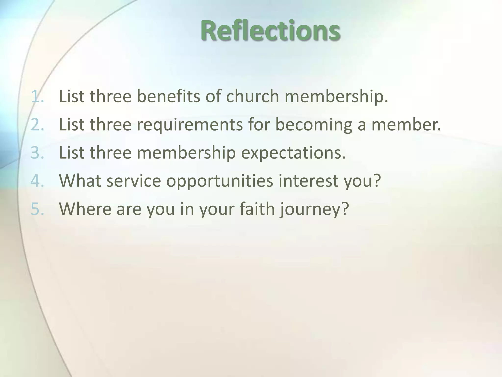 Session 1 Membership 101 | PPTX