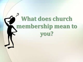 Session 1 Membership 101 | PPTX
