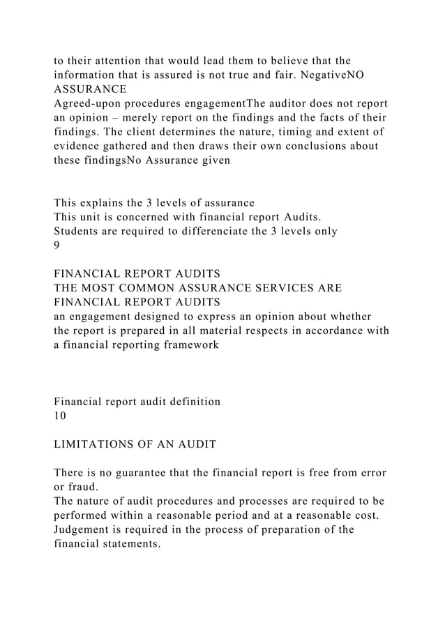 Session 1 Module 2INTRODUCTION TO AUDITING .docx