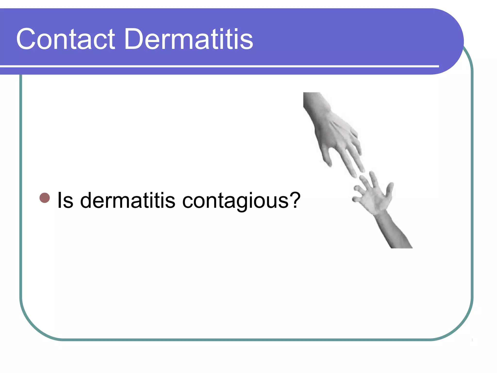 Dermatitis.ppt