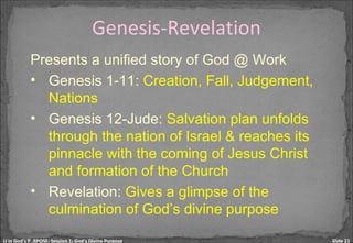 God's Divine Purpose for the World | PPT