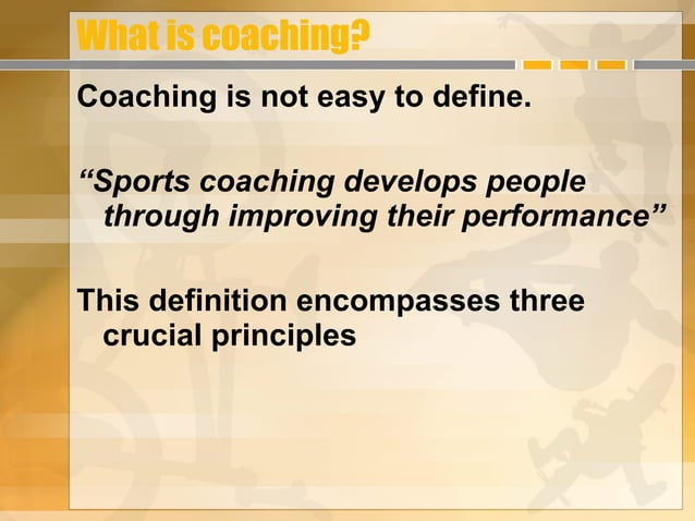 Session 1 roles of coaching 1 | PPT