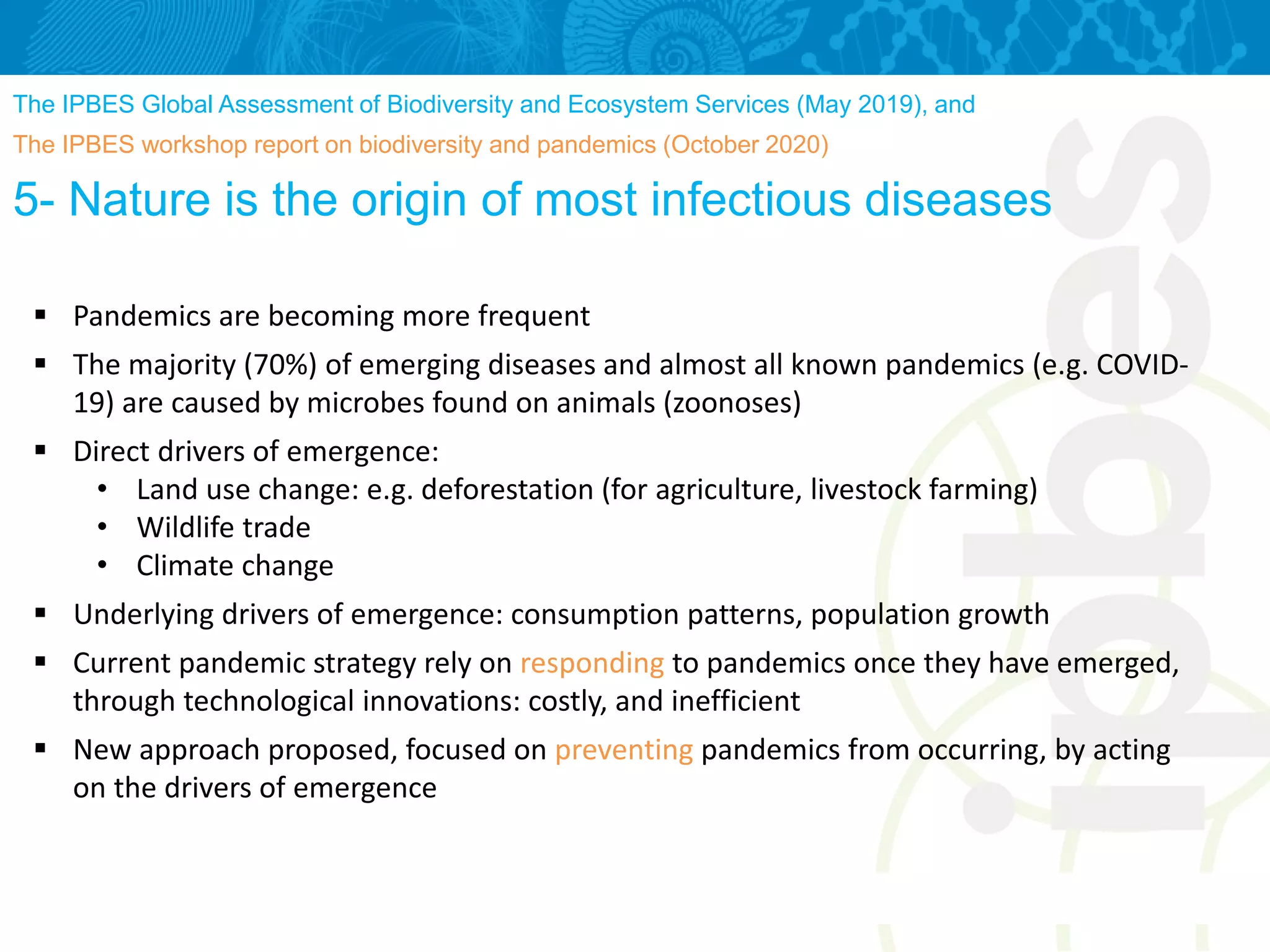 Session 1- Securing natural capital on land | PPT