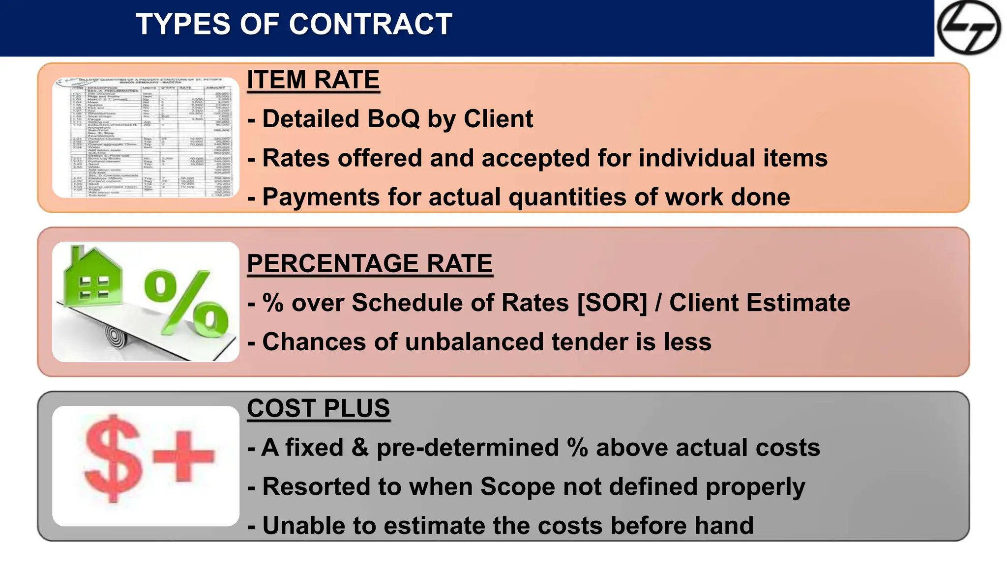 Session 1 Tendering Concepts in construction | PPTX