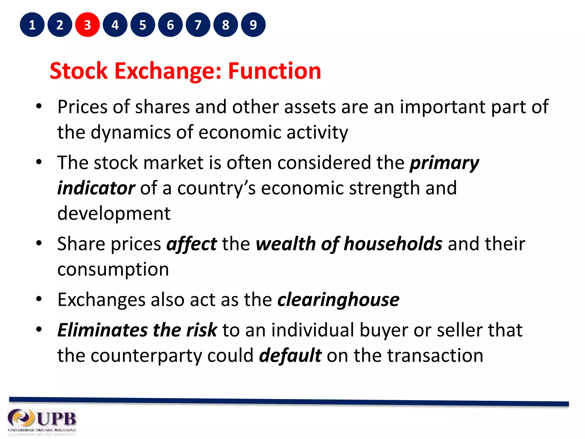 The Stock Market (session 1) | PPTX