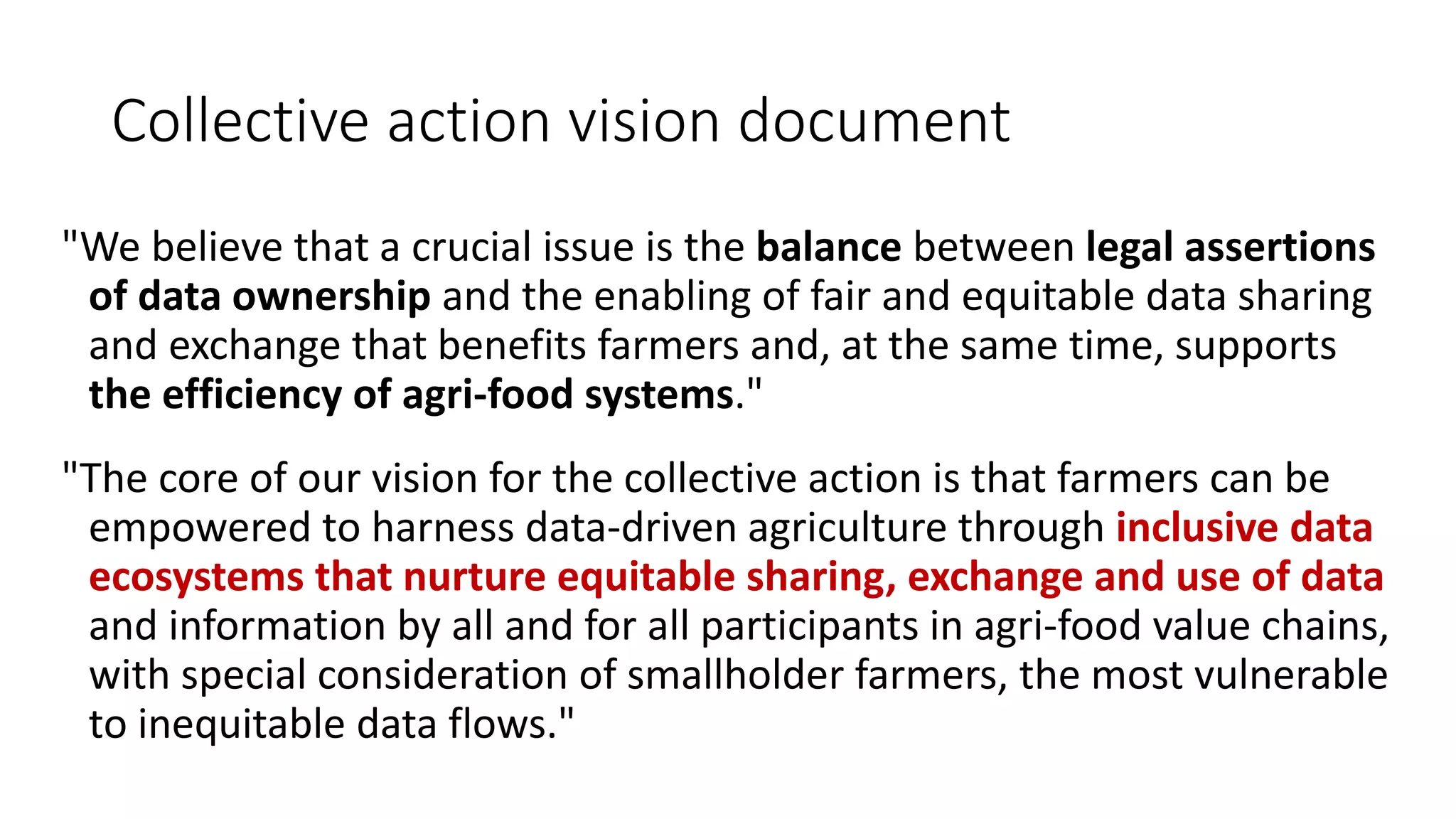 Farmers data Rights by Valerie Pesce | PPTX