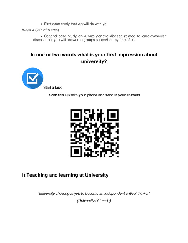 session 1 workbook.pdf | Undergraduate Education | College Education