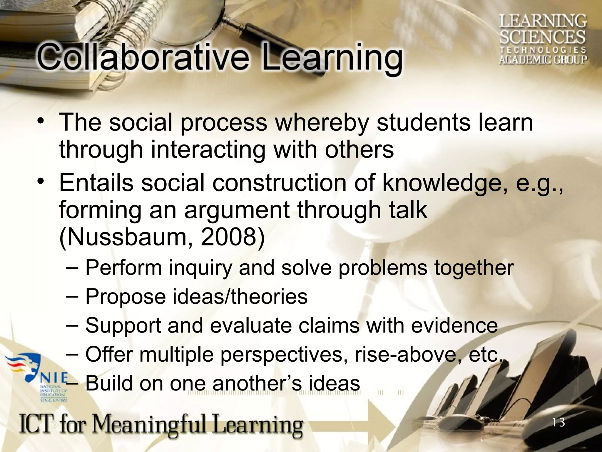 Session 2: Self-directed & Collaborative Learning | PPT | Educational Assessment | Education