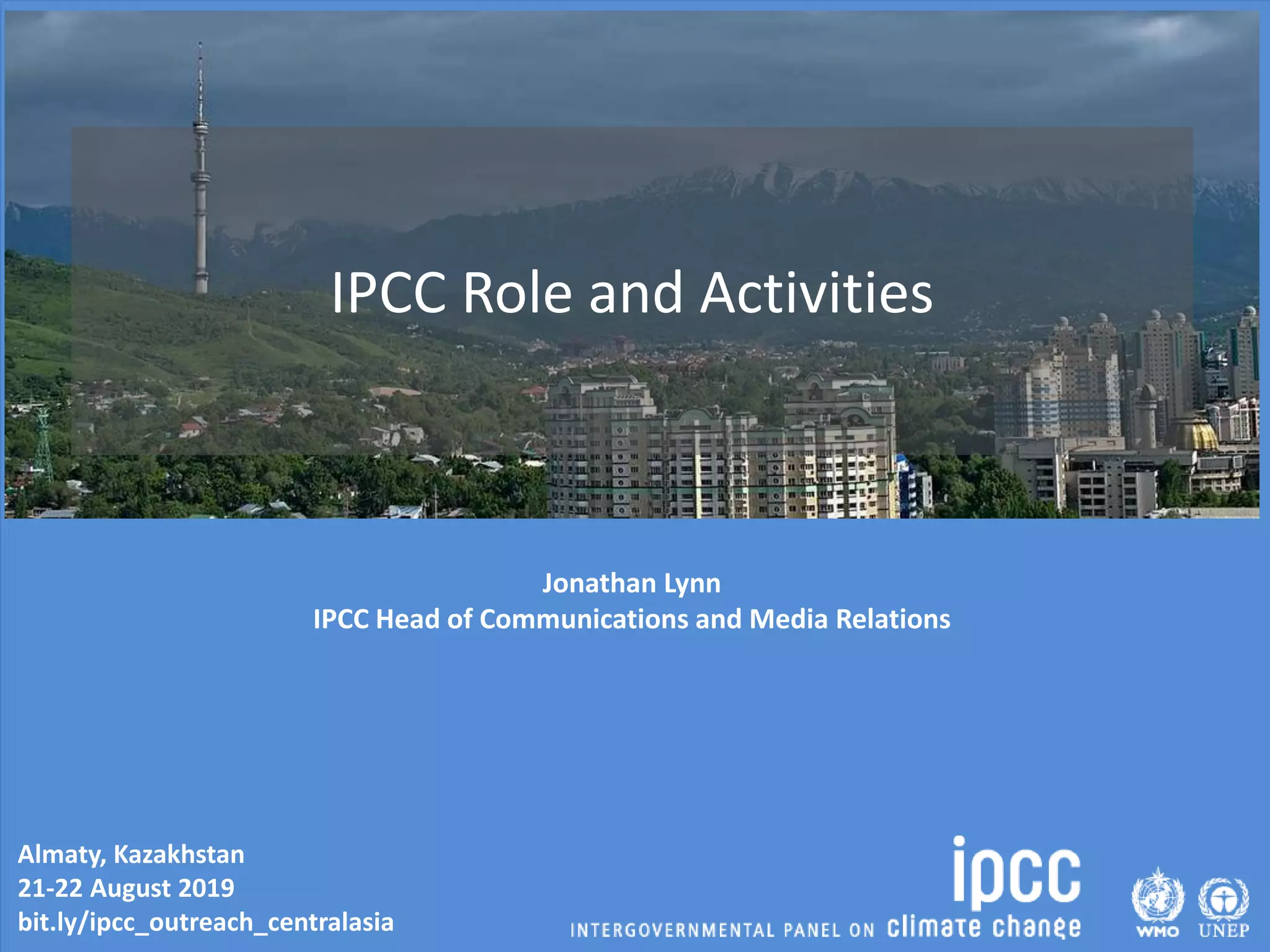 Academia - SESSION 2: IPCC role and activities | PDF | Environment ...