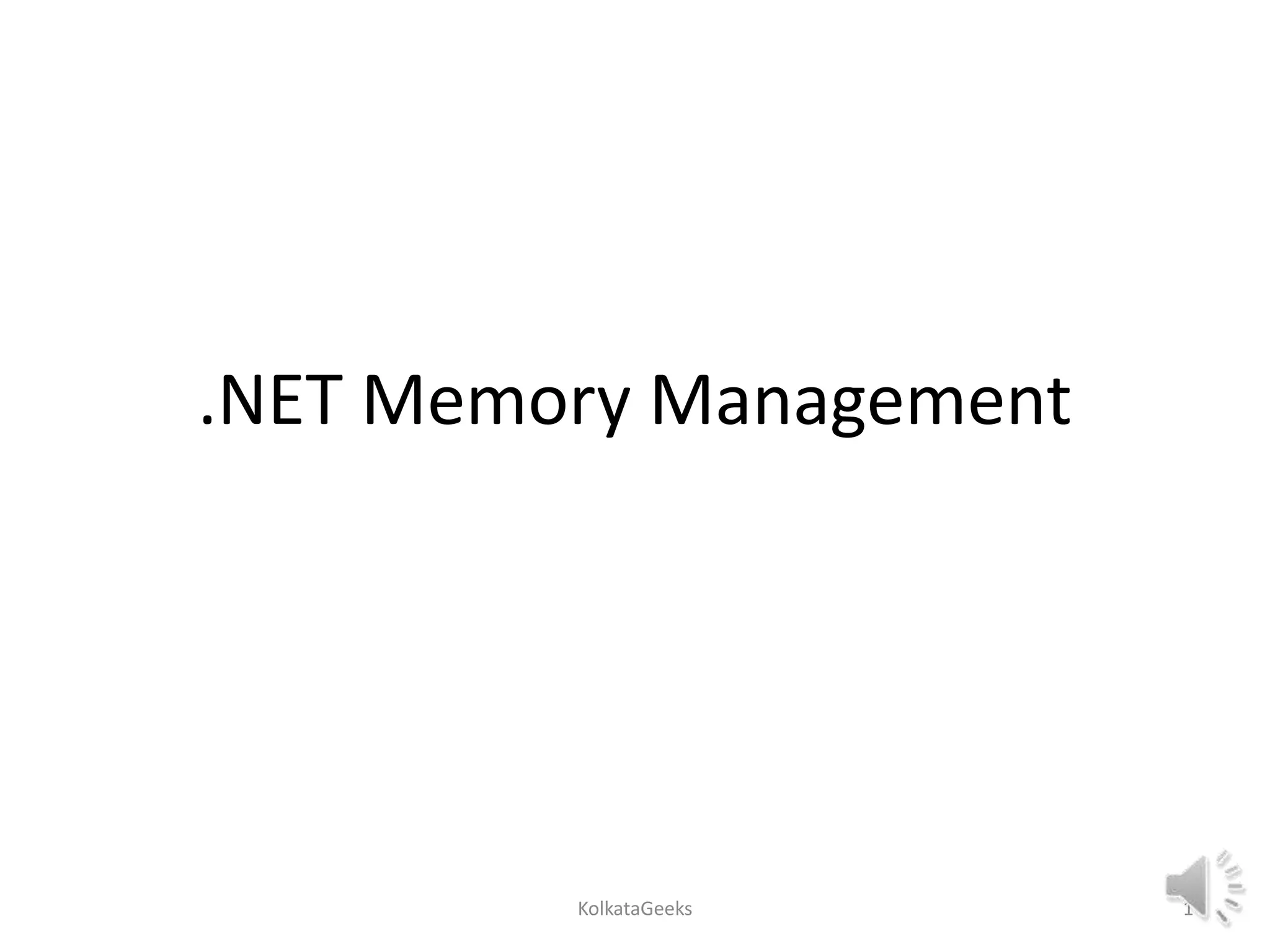 Memory Management & Garbage Collection | PPTX
