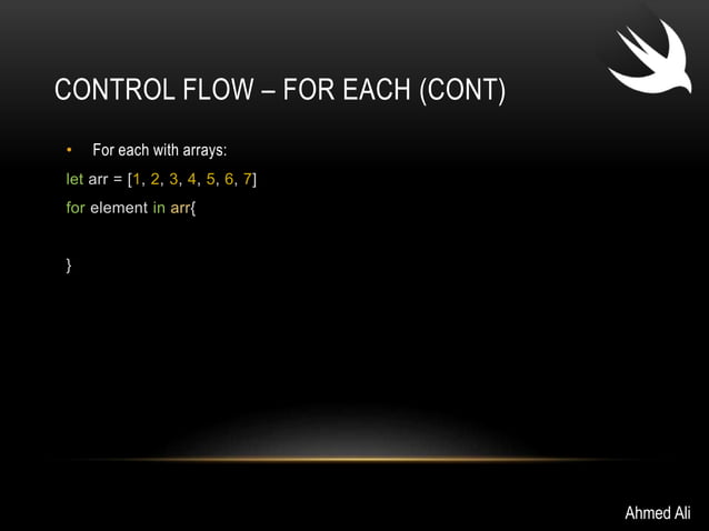 iOS development using Swift - Swift Basics (2) | PPT