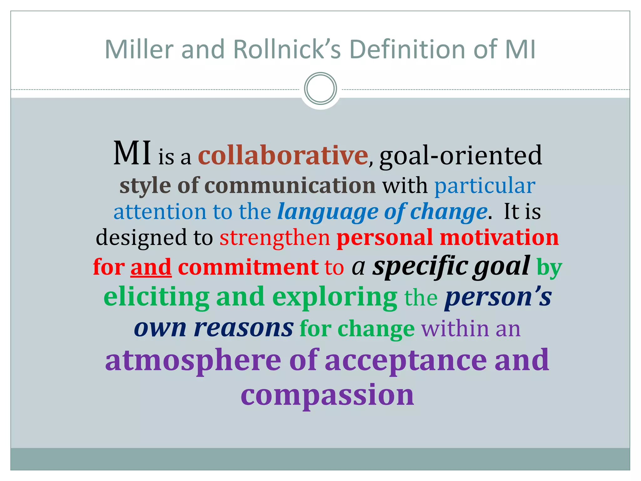 Motivational Interviewing | PDF