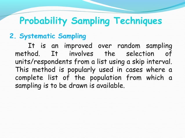 Literature Review & Sampling Techniques - Session 2 | PPT
