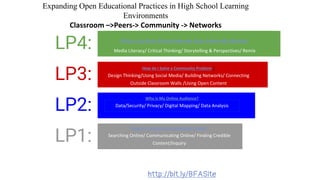 OEP to Expand High School Learning Environments, Spaces and Experiences ...