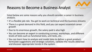 Business Analysis Definition, Benefits, Techniques | PDF