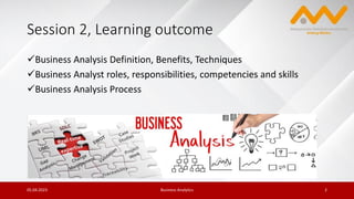 Business Analysis Definition, Benefits, Techniques | PDF