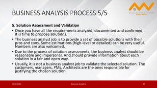 Business Analysis Definition, Benefits, Techniques | PDF