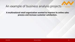 Business Analysis Definition, Benefits, Techniques | PDF