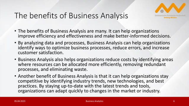 Business Analysis Definition, Benefits, Techniques | PDF | Business ...