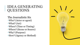 Opportunity recognition, idea generation and customer validation.pptx