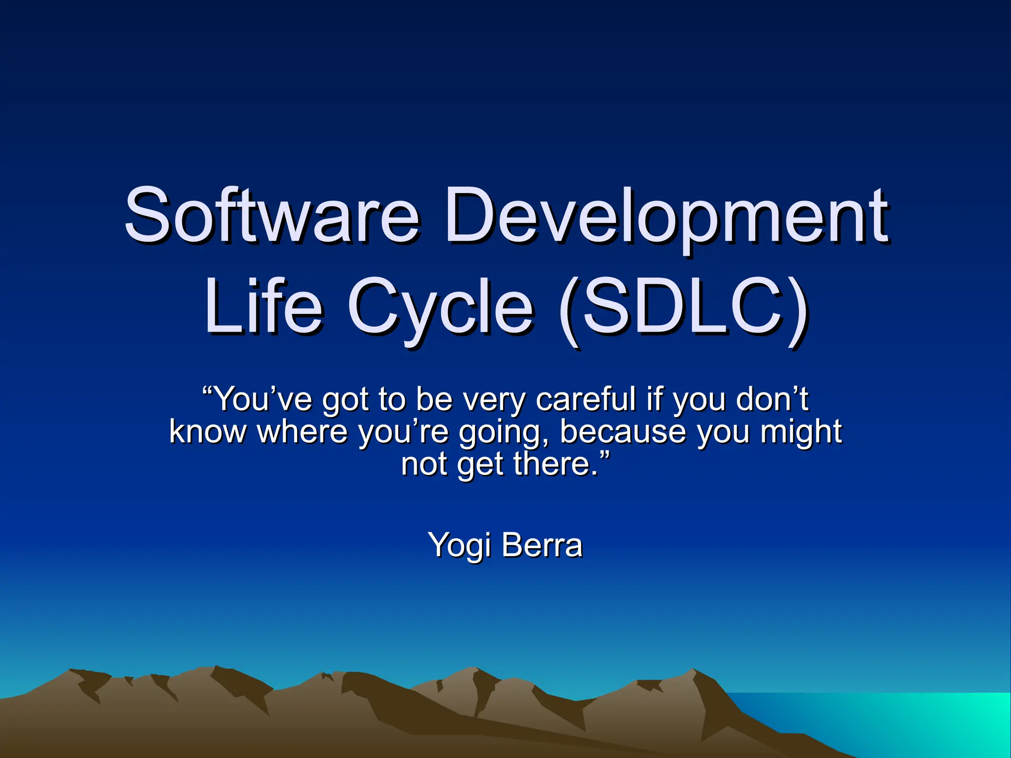 SDLC(Software Development Life Cycle) Software Engineering 2 | PPT