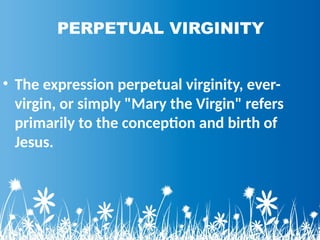 Dogmas of the Blessed Virgin Mary (Theotokus, Immaculate Conception ...