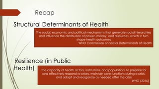 Health Determinate - introduction to obtimize health care | PPTX