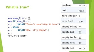 if statement in python | PPTX