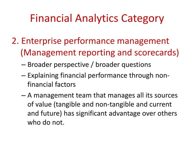 Session 2 competing on analytics with internal processes | PPT | Free ...