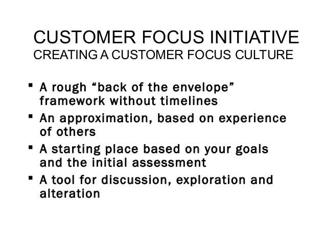 CRMSession 2 - Customer Focused Organisations