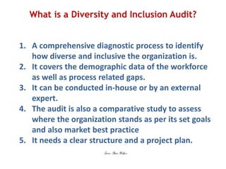 Session 2- Diversity and Inclusion Audits.pptx