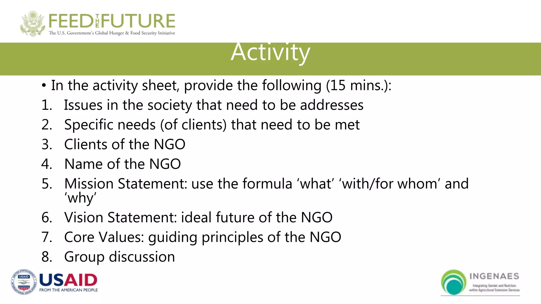 Organizational Capacity-Building Series - Session 2: Foundations of an ...