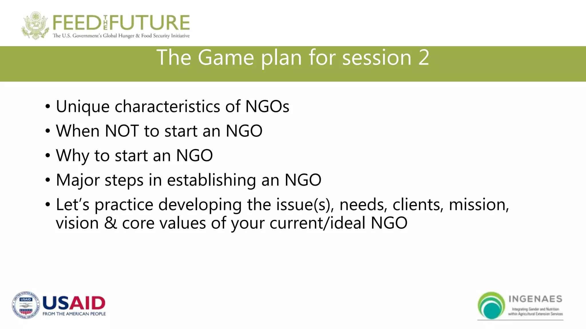 Organizational Capacity-Building Series - Session 2: Foundations of an ...