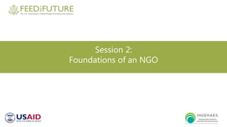Organizational Capacity-Building Series - Session 2: Foundations of an ...
