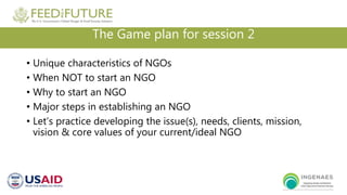 Organizational Capacity-Building Series - Session 2: Foundations of an ...